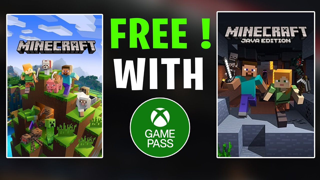 Play Minecraft Java & Bedrock edition for FREE with XBOX  Game Pass ! | XBOX Game Pass - 2021