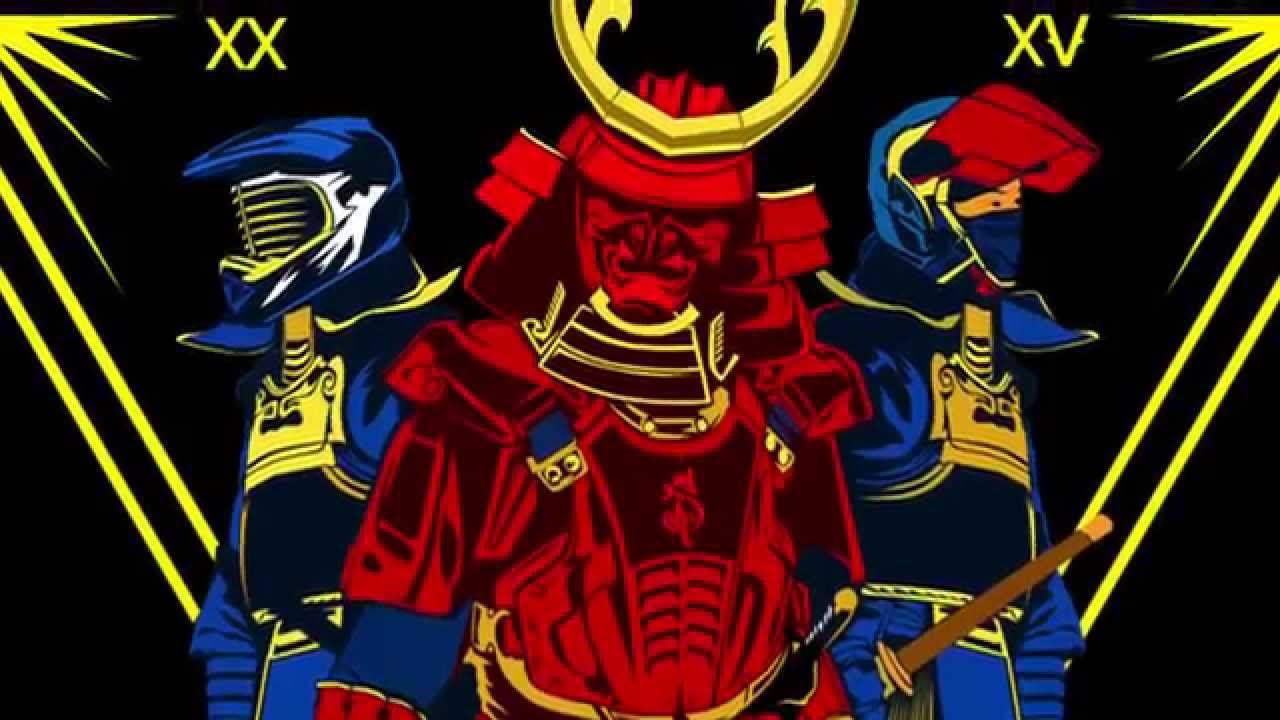 Master Trigger - Samurai print showcase (vector artwork)