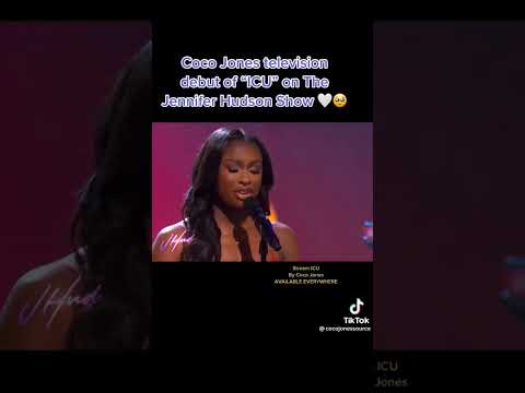 Coco Jones "ICU" On Jennifer Hudson Show #rnb #cocojones #jenniferhudsonshow