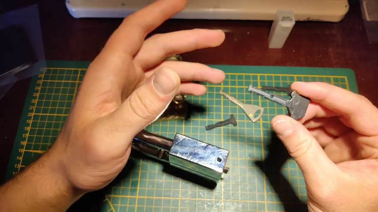 3d printed Abloy protec2 keys