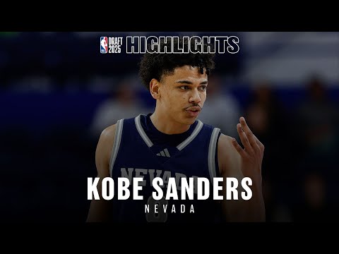 2025 NBA DRAFT HIGHLIGHTS: Kobe Sanders | NEVADA