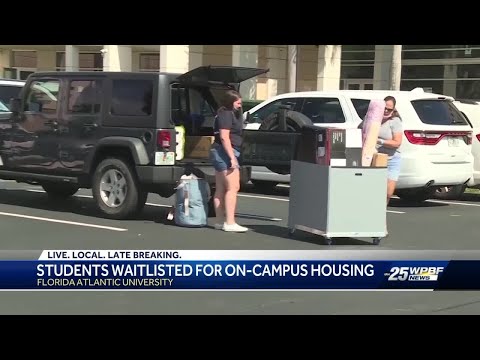 'Living on campus was my only option': FAU students on housing waitlist express frustration