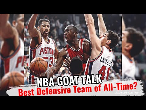 Greatest Defensive Teams In NBA History | Ranking The NBA's 20 Best Defenses Of All Time