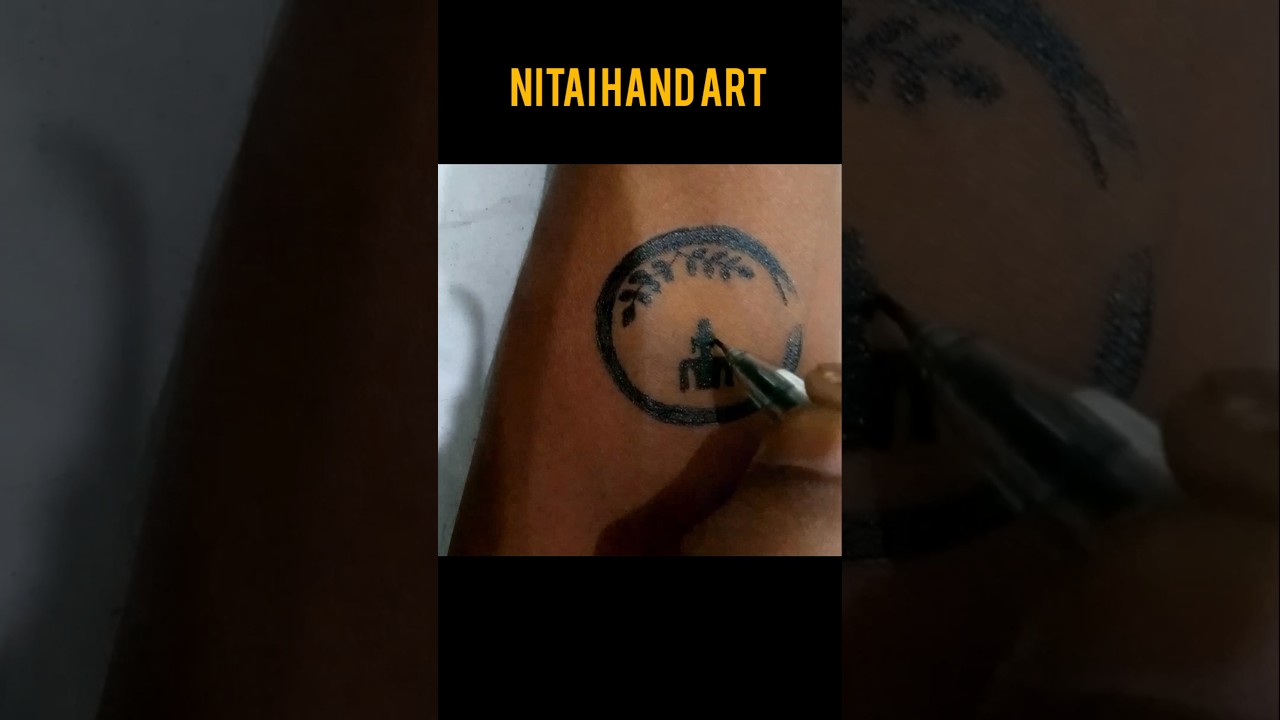 Goutam buddha tattoo -1 ✨✨ #buddha #shorts #tattoo