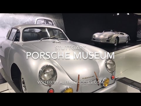 Porsche Museum, Stuttgart - the cars, design and architecture