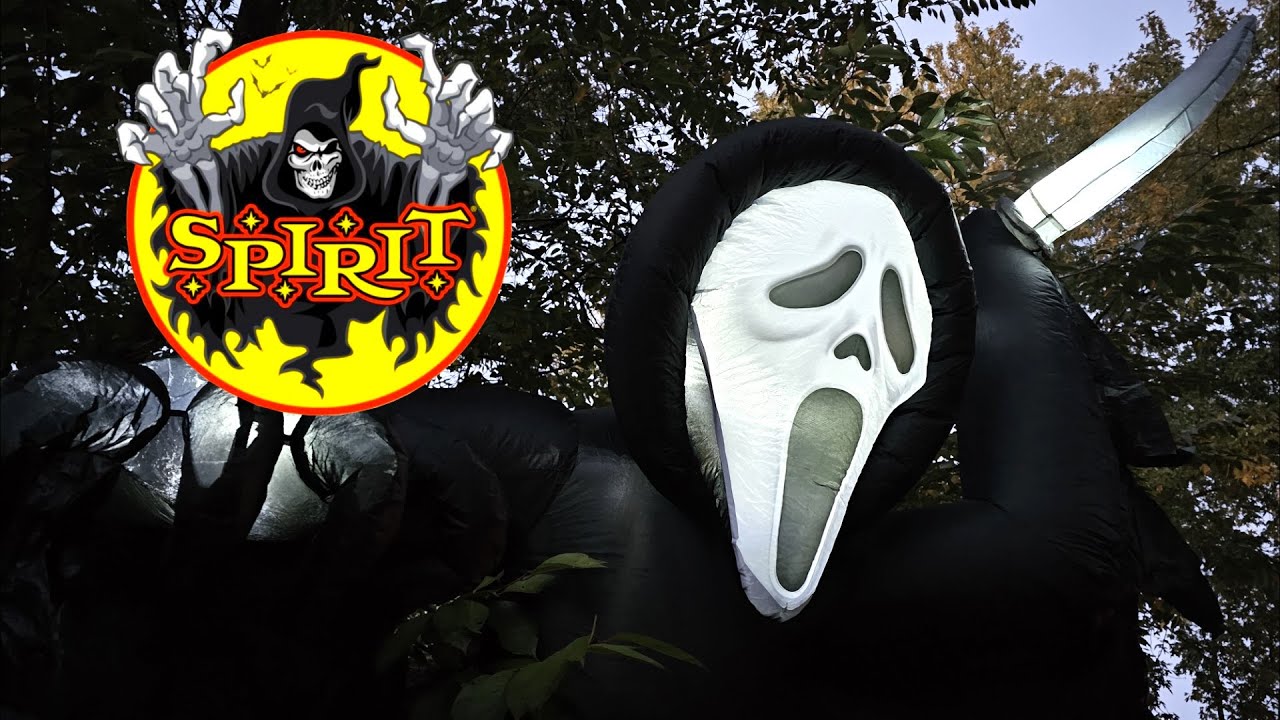 SPIRIT HALLOWEEN 2023 12' INFLATABLE GHOSTFACE