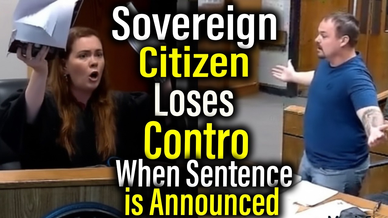 Sovereign Citizen Fails EPICALLY at Trial — Judge Leaves No Mercy!