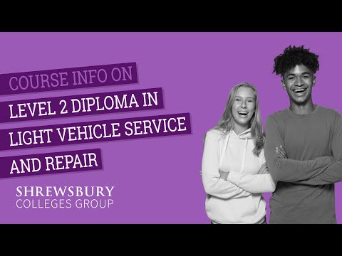 Level 2 Diploma in Light Vehicle Service and Repair