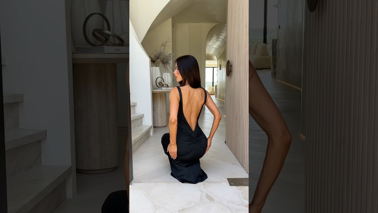 Black Formal Dresses 🖤 #model #maxidress #formaldress #formalwear #promdress