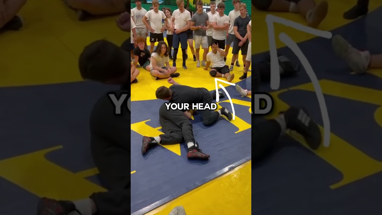 Get the pin from top in wrestling