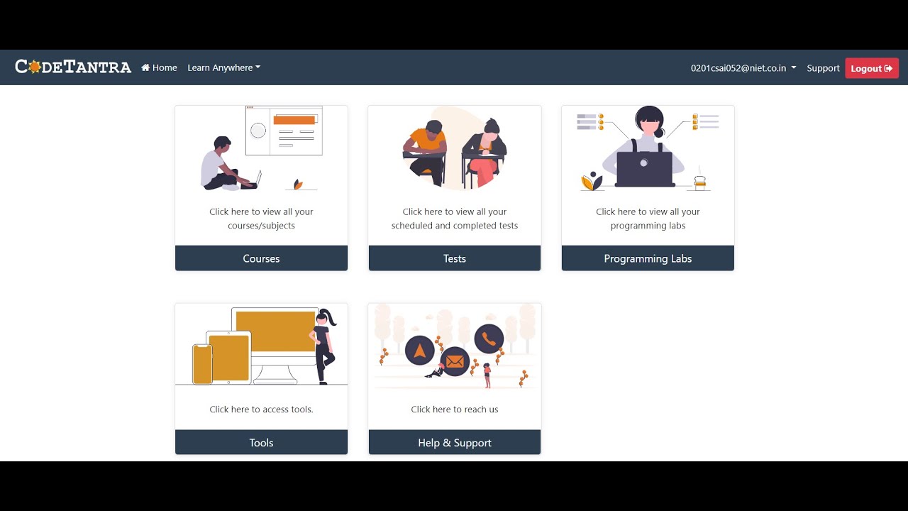 Codetantra student lab report