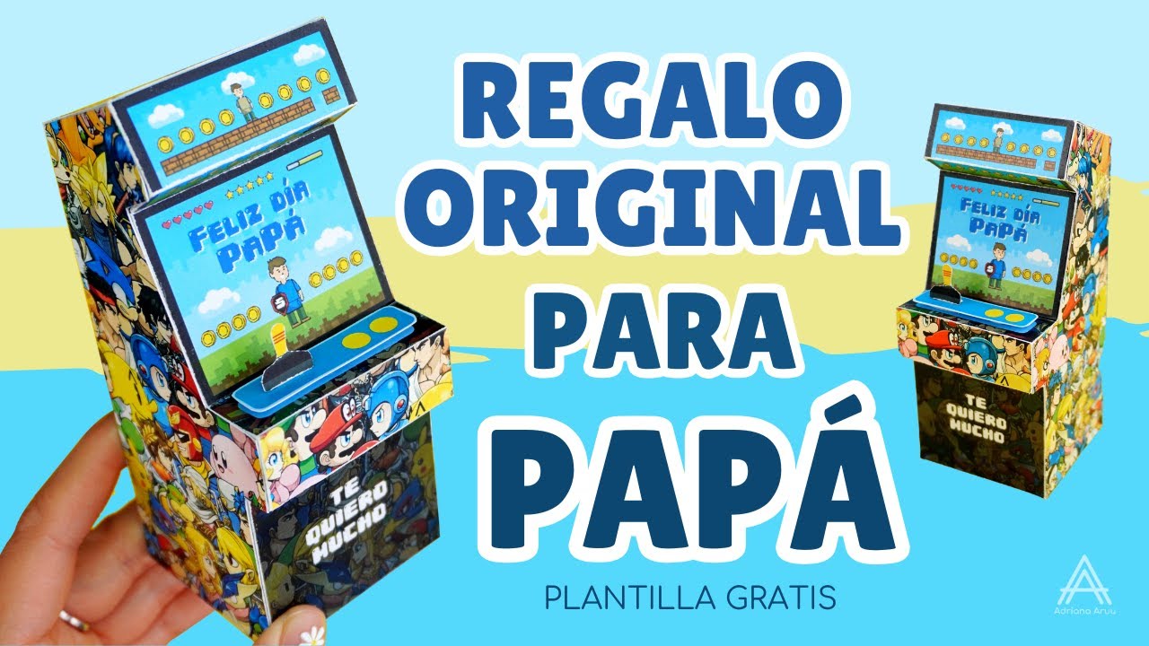 Arcade Game Gift Box for Dad | Father's Day Original Gifts