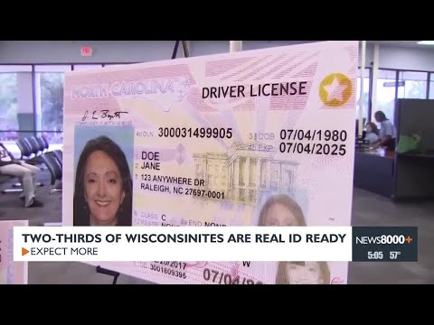 Two-thirds of WI residents are 'Real ID' ready