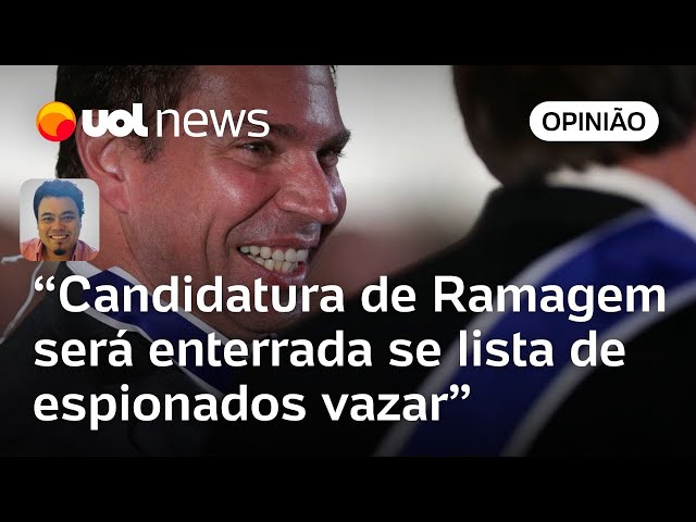 Sakamoto: Candidatura de Ramagem será enterrada se nome de espionados vazar