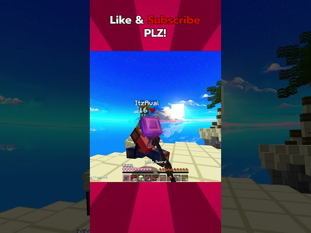 PERPECT Minecraft PVP ASMR! #rcntee #fireballfight #minemen #shorts ...