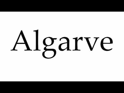How to Pronounce Algarve