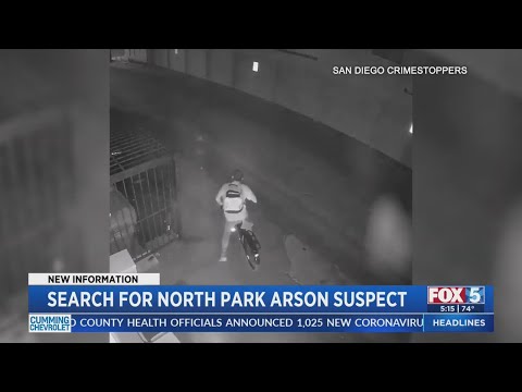 Video Released Of Suspected Arsonist In North Park