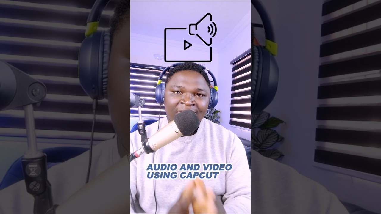How to sync audio and video on capcut #capcut #capcutediting #capcuttutorial