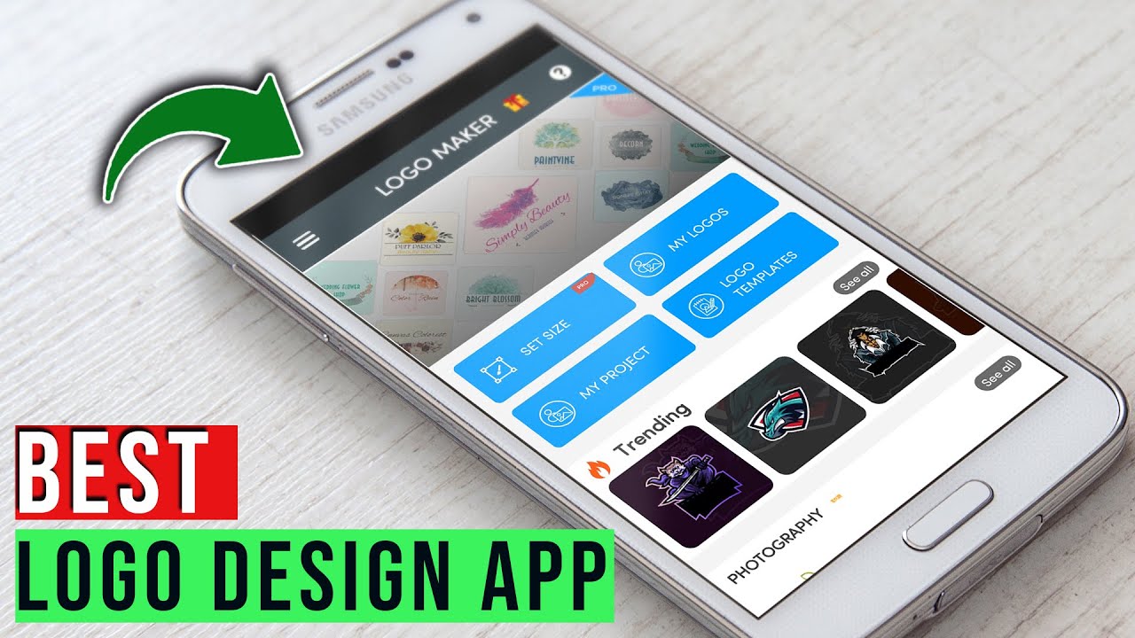 How to use logo design maker - Android App