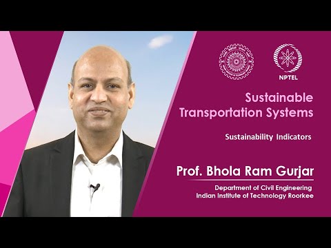 Lec 58: Sustainability Indicators
