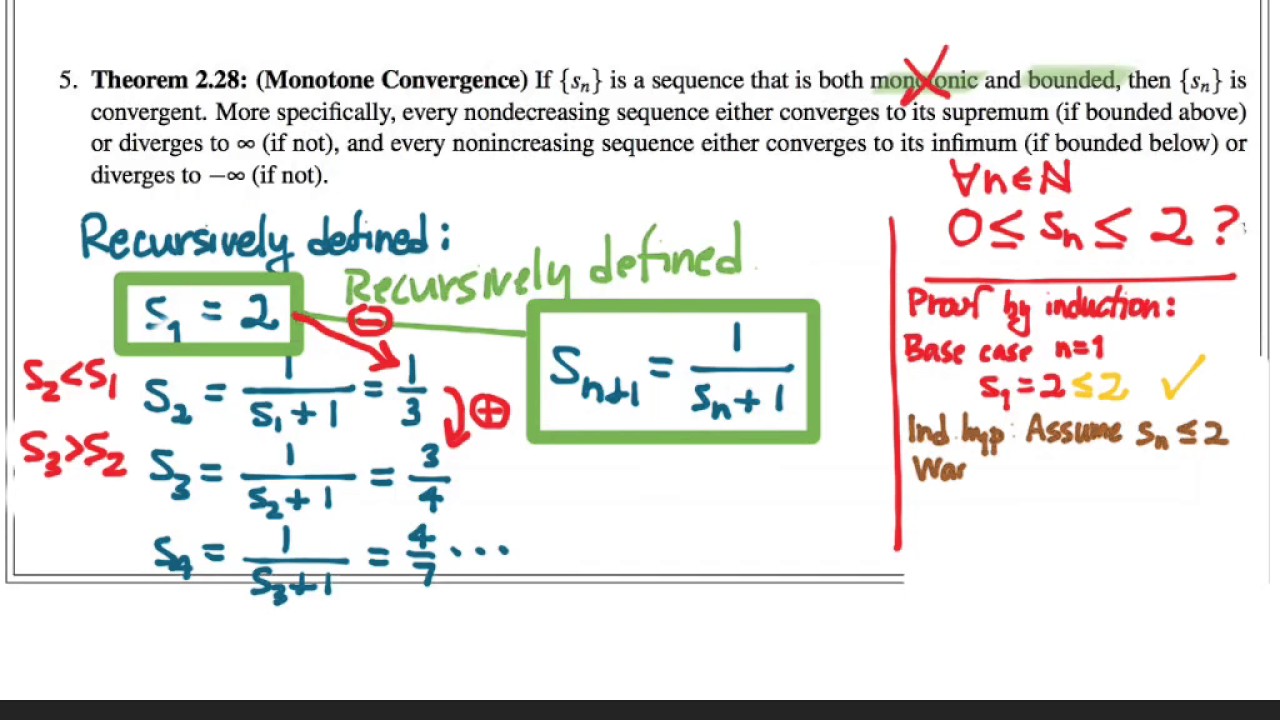 401.6 Recursively defined sequence