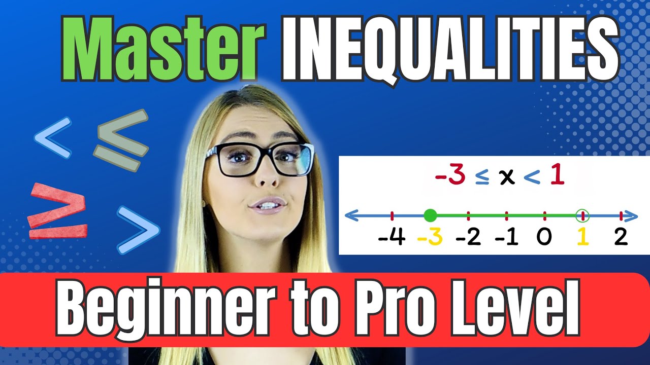 How to Solve and Graph Inequalities | Algebra 1 Tutorial