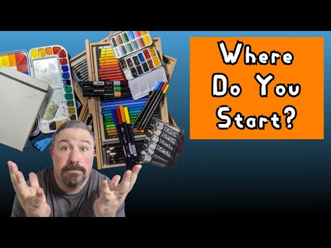 How To Start With Art / 3 Best Mediums