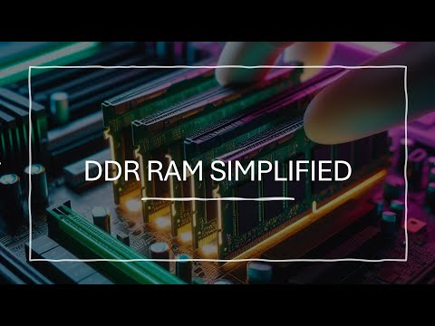 Computer Basics DDR RAM