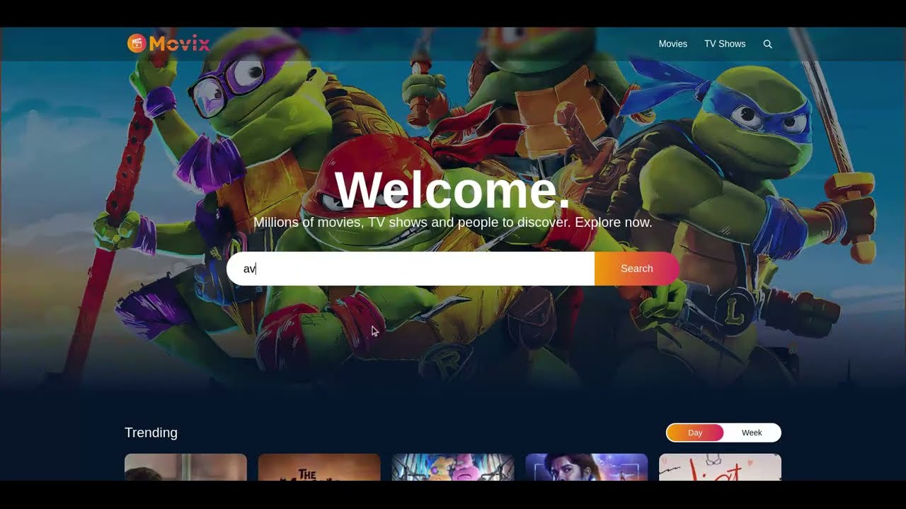 IMDB Full Clone Using React js.
