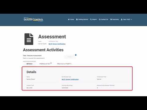 How to Apply for a Server/Seller Certification - NLCC POSSE