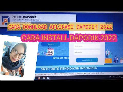CARA INSTALL APLIKASI DAPODIK 2022