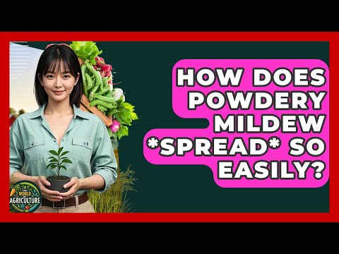 How Does Powdery Mildew *Spread* So Easily? - The World of Agriculture