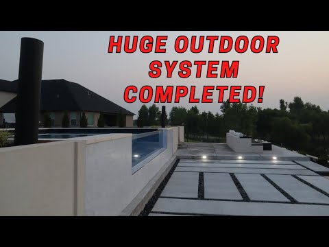 The Best Outdoor System to date with Seura, Sonos, and James Loudspeaker!!