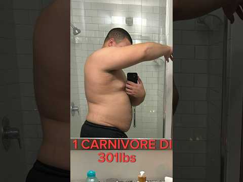 30 Day Carnivore Diet Results! #transformation #fitness #diet #gym