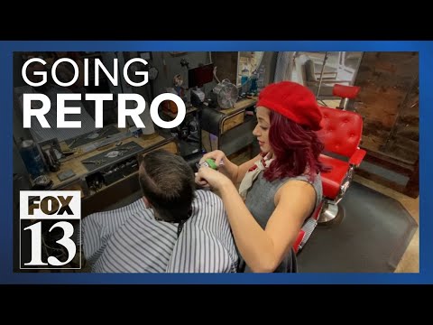 Barber shop owner goes retro in old Salt Lake City church