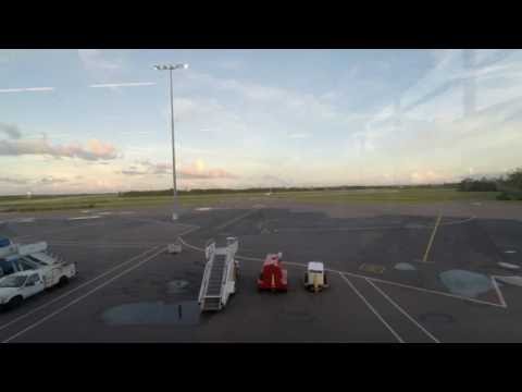 Sunrise @ Lynden Pindling International Airport MYNN Concourse C Morning Time Lapse