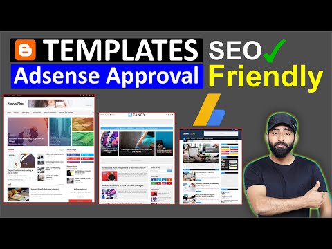 Free Blogger Templates For AdSense Approval || SEO FRIENDLY Blogger Templates