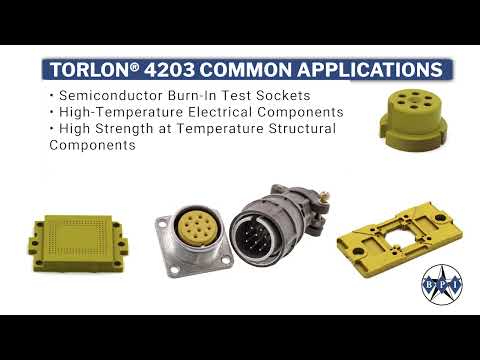 Torlon 4203 PAI Polyamideimide Overview in Under a Minute | Plastics the Boedeker Way
