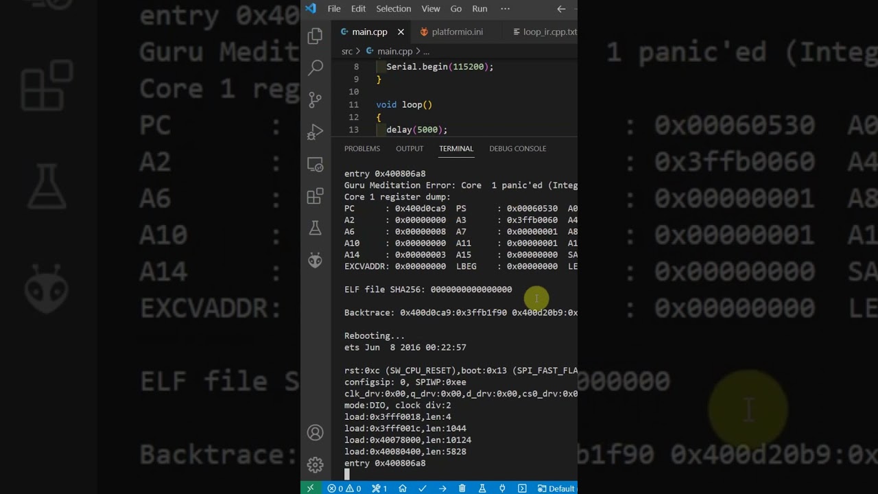 ESP32/ESP8266 Exception Decoder #shorts