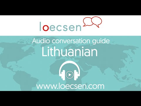 Audio Lithuanian Courses: 400 basic words and useful phrases for your trip