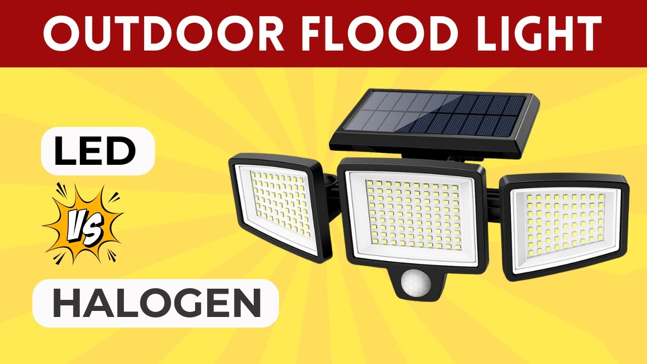 LED vs Halogen Outdoor Flood Lights 2026 – Which One Is BETTER? [Full Comparison Review]