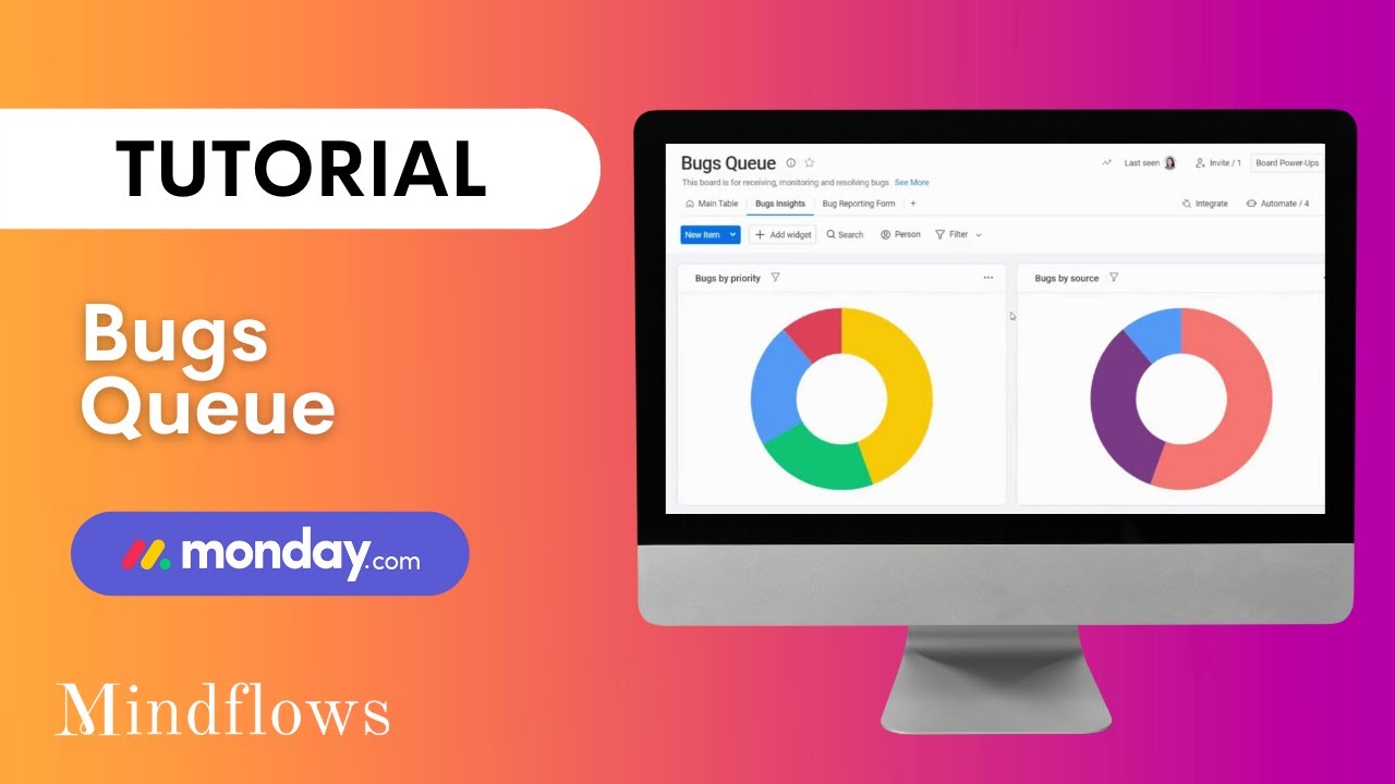 Monday.com Tutorial | Bugs Queue Template