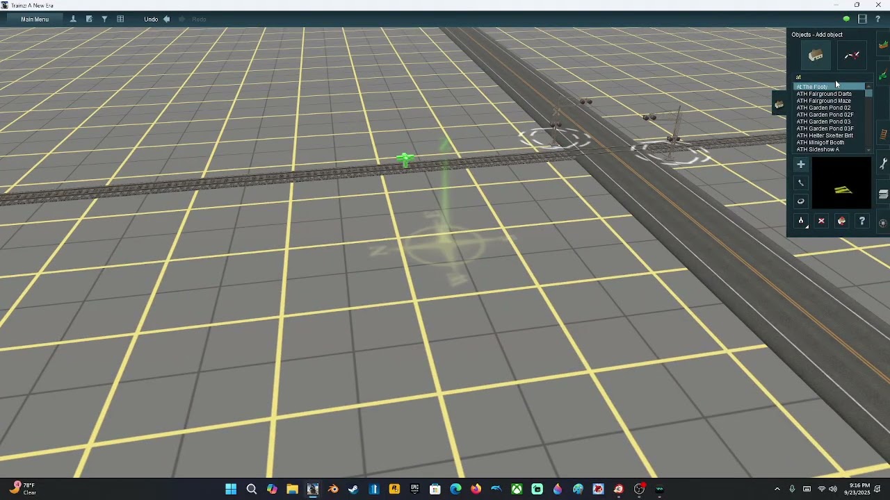 ATLS Crossing Tutorial on Trainz A New Era