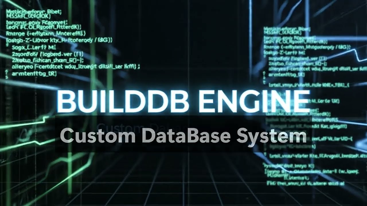 BuildDB Engine | Custom Database System Project (Full Demo + Explanation)
