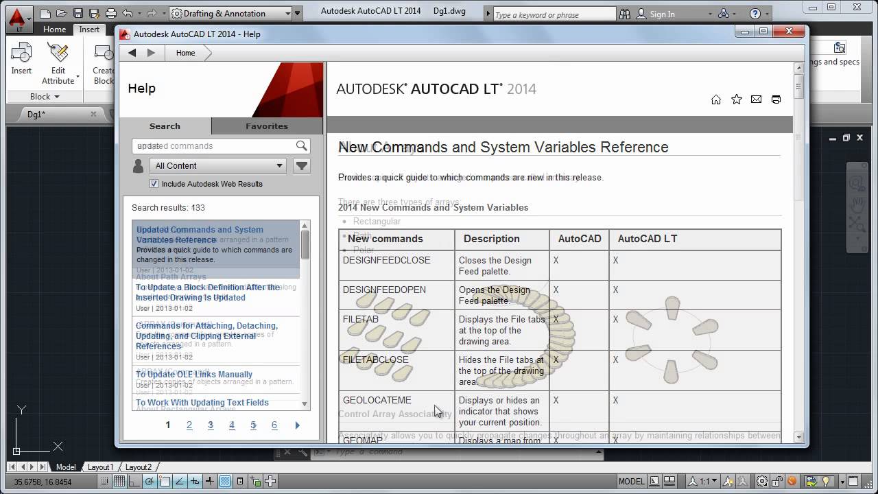 AutoCAD LT 2014 Tutorial: Getting Started, Help