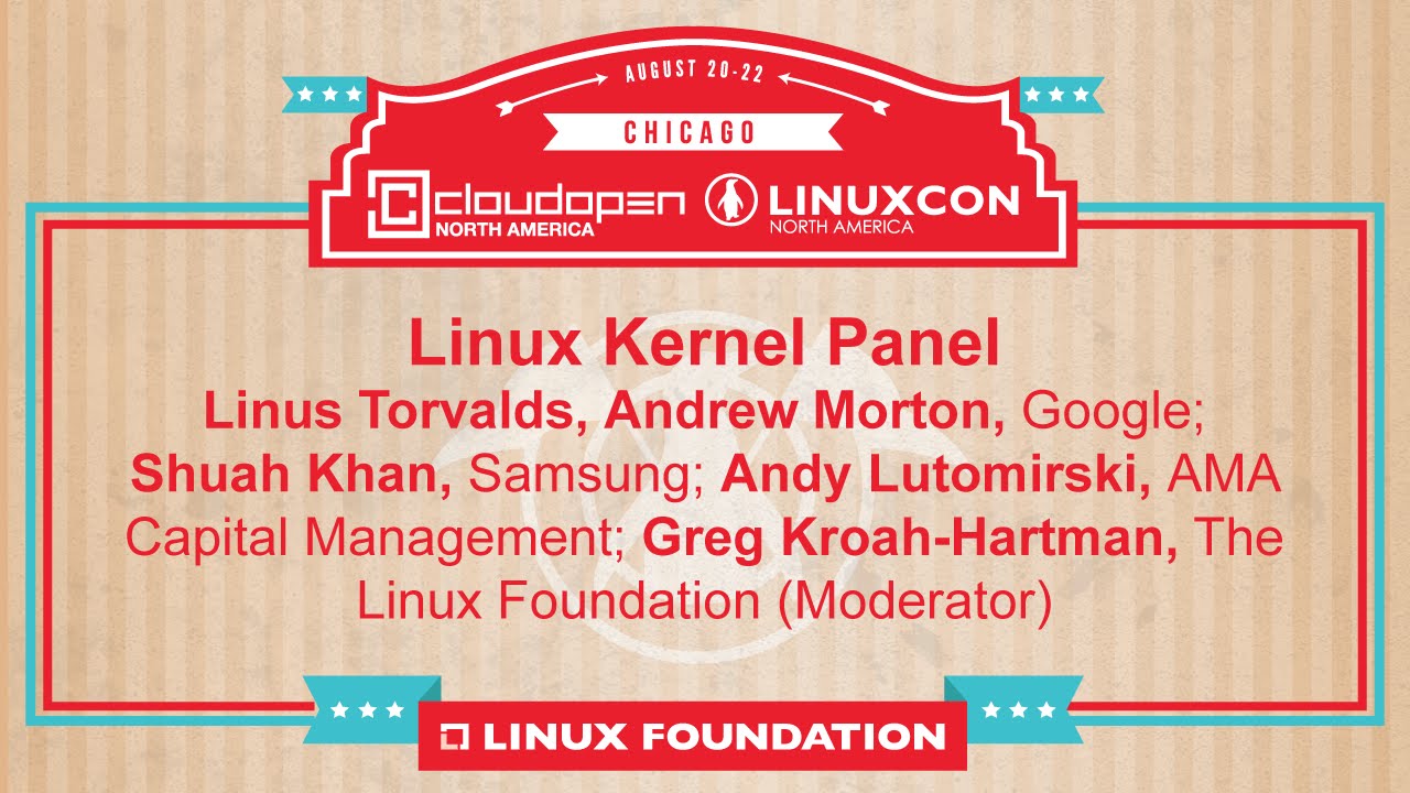 Linux Kernel Developer Panel | LinuxCon + CloudOpen North America 2014