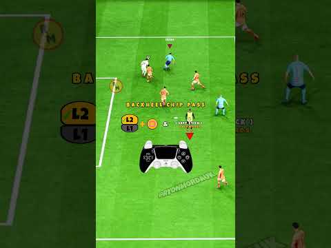 Backheel Chip Pass in EA FC 25 (Flair PlayStyle)