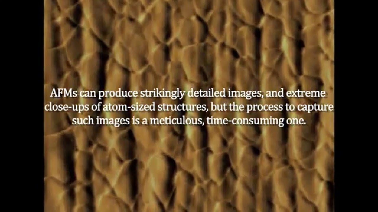 Atomic force microscope: Near real time videos of nanoscale processes