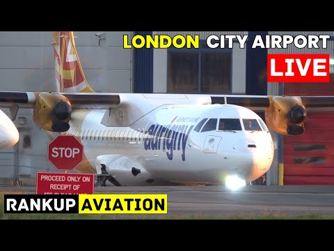 🔴LIVE London City Airport Plane Spotting | 27 April 2025 | LCY/EGLC