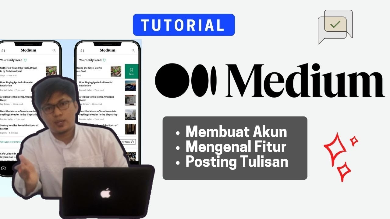 Tutorial Membuat Akun Medium - Blog buatan co-founder of Blogger and Twitter